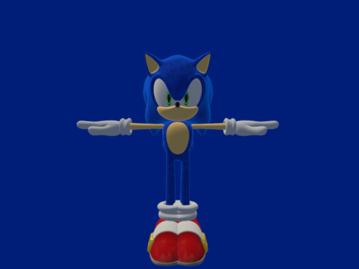 Download Sonic The Hedgehog - Sonic Frontiers - Free VRChat Av... - VRCMods