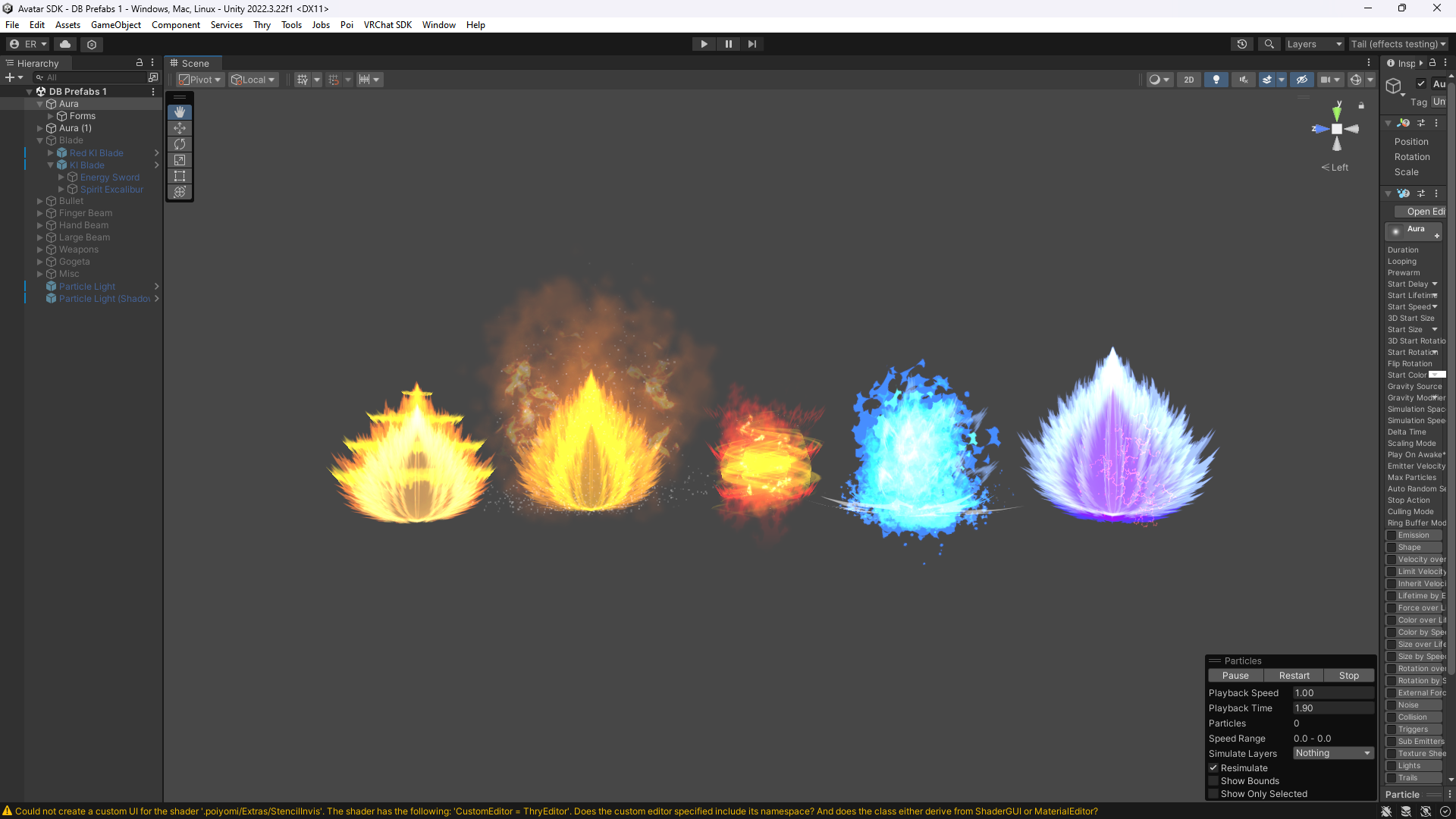 Dragon Ball Effects - Free Particles - VRCMods