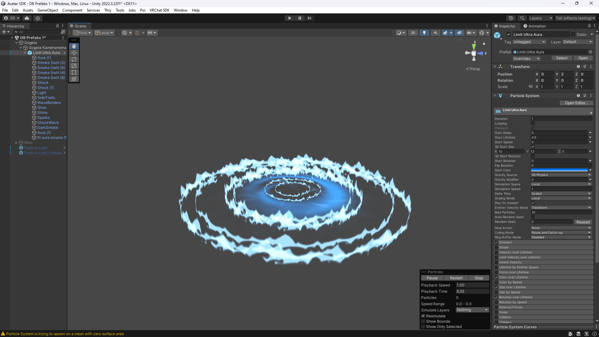 Dragon Ball Effects - Free Particles - VRCMods